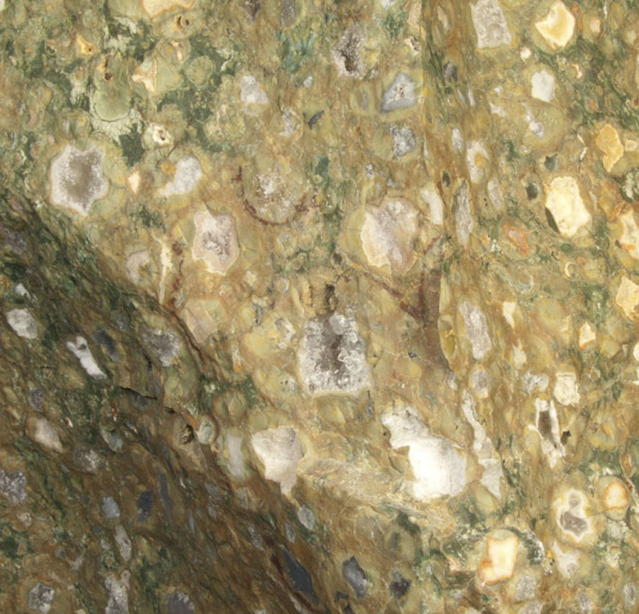 Unikat Rhyolith Rohstein | Karfunkel Mineralien