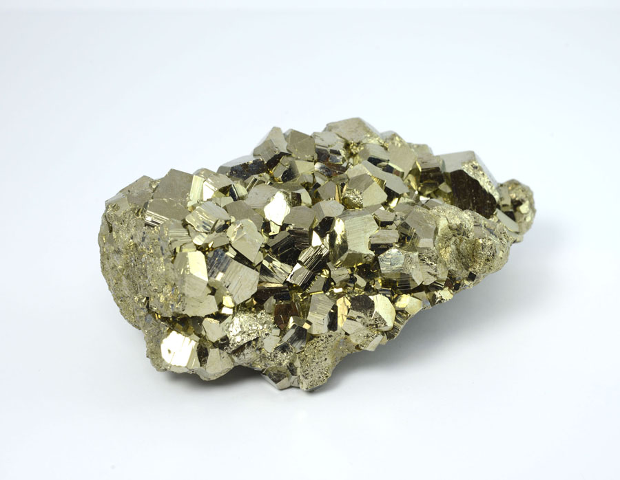 Unikat Pyrit Stufe | Karfunkel Mineralien